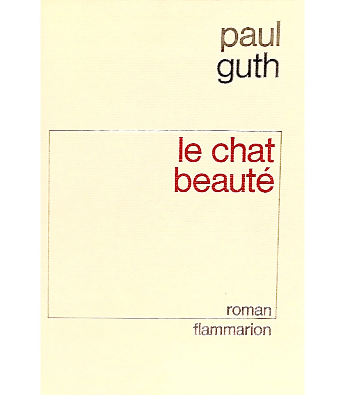 GUTH (Paul).
