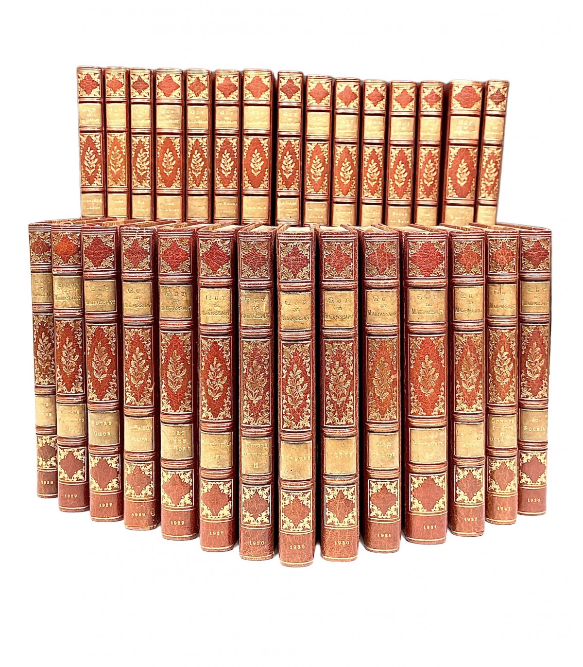 MAUPASSANT (Guy de). Œuvres complètes. Edition collective en partie ...